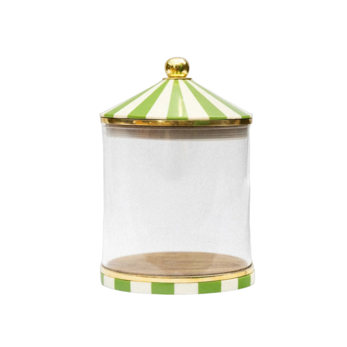 Circus Storage Jar | Green and White – Tooka